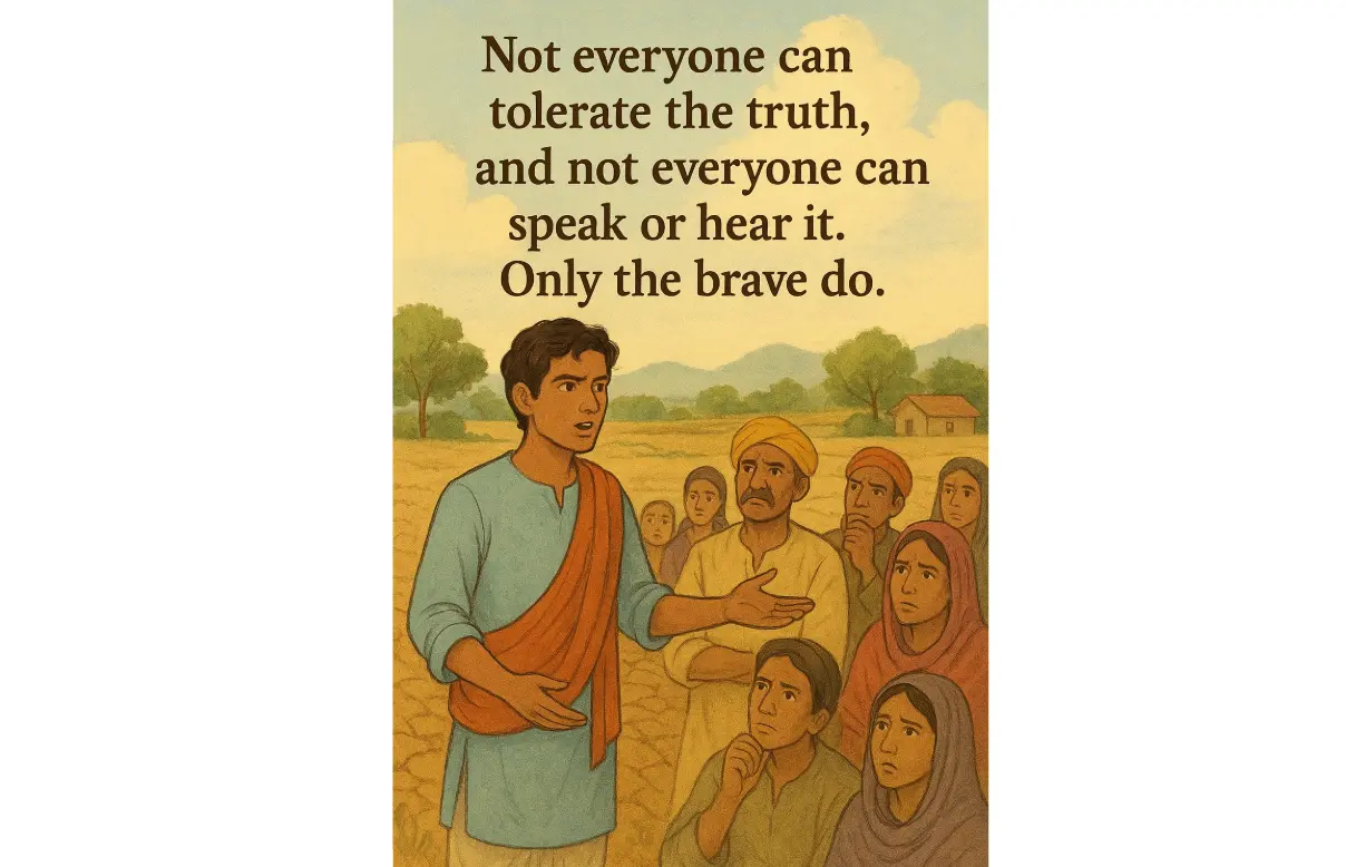 The Brave Truth-Teller and the Weight of Words - TellyReviews