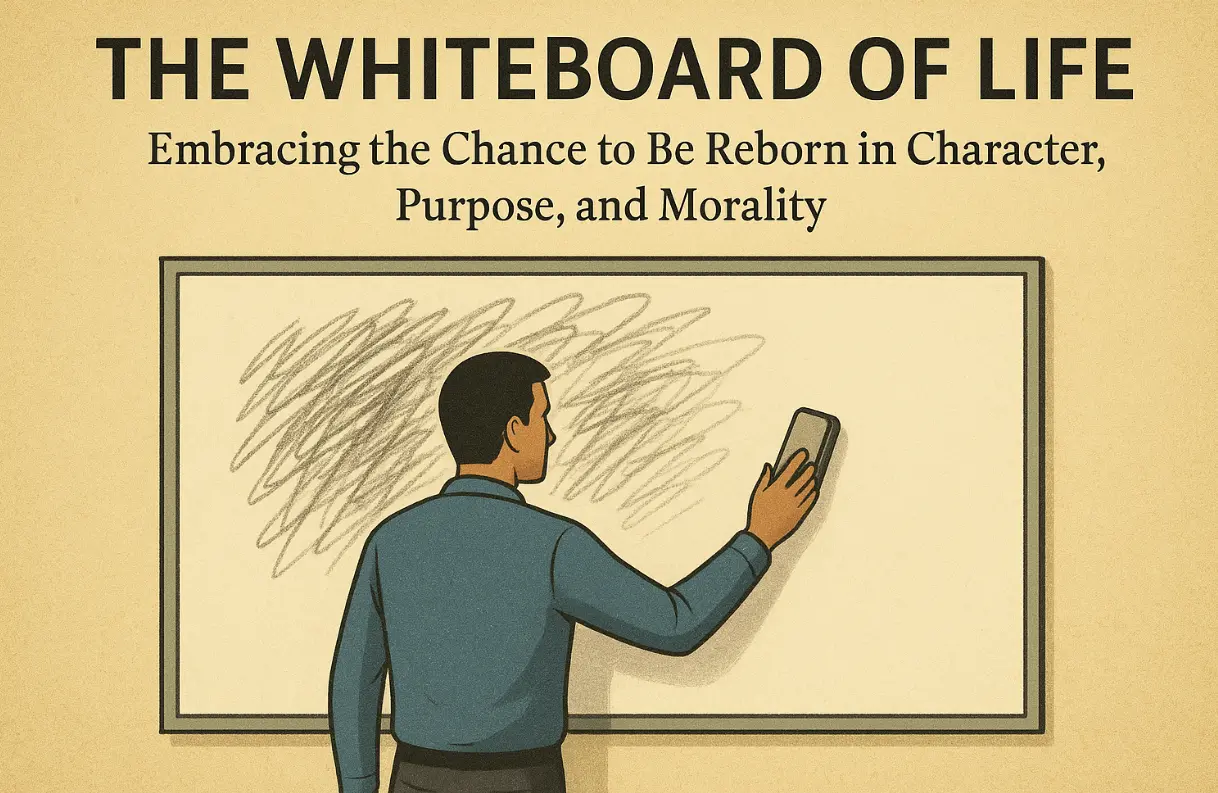The Whiteboard of Life: Embracing the Chance to Be Reborn in Character ...